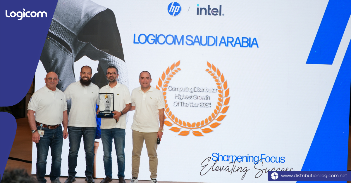 Computing Distributor – Highest Growth of the Year 2024 - Logicom Distribution
